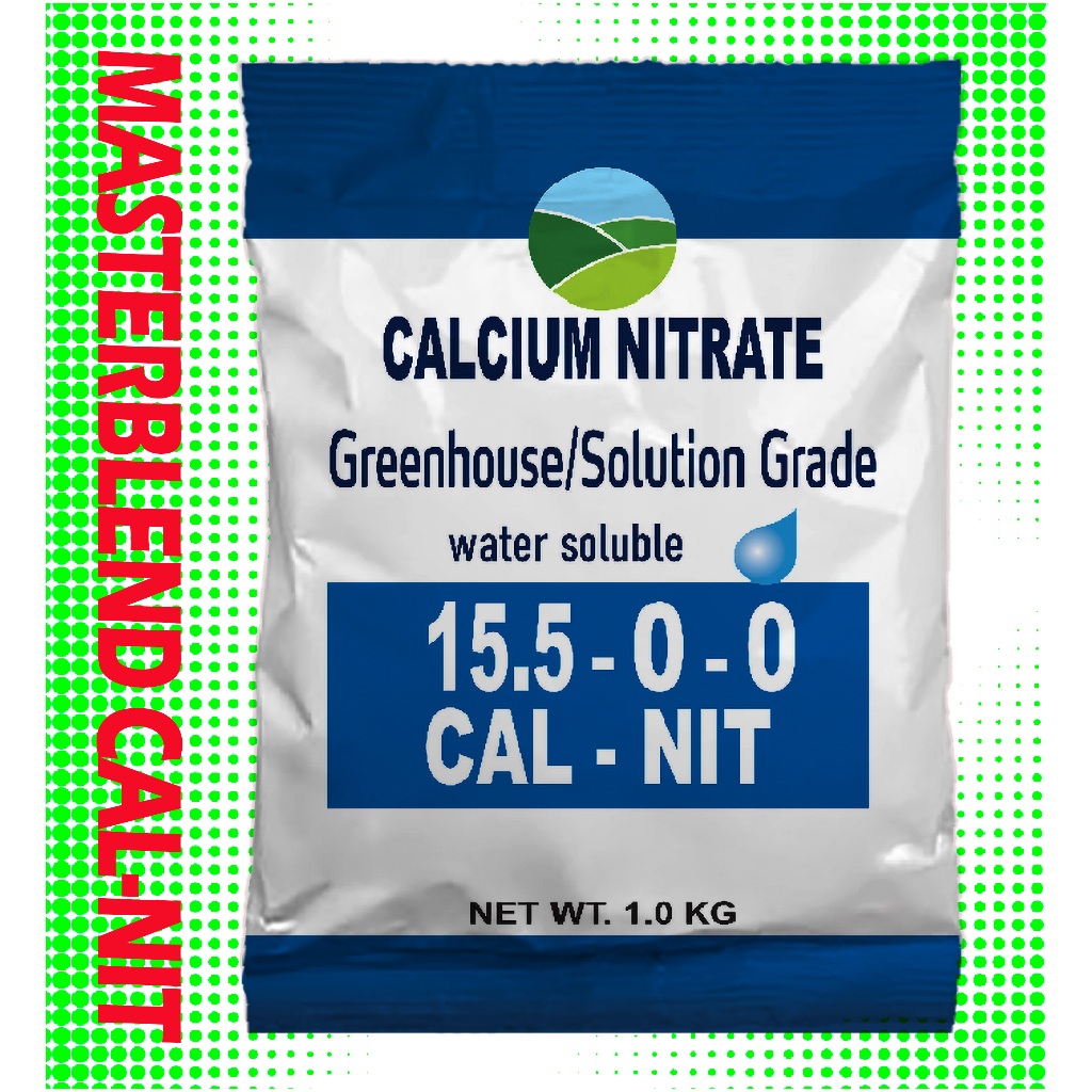 MASTERBLEND HYDROPONIC CALCIUM NITRATE (CAL-NIT) 1kg small and big ...