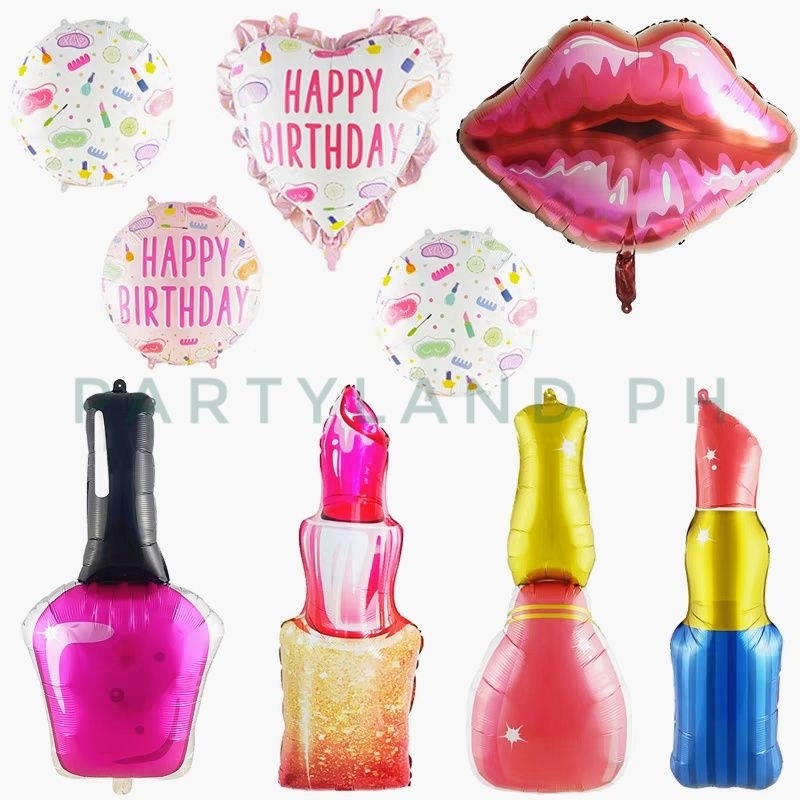 Lipstick Lips Foil Balloon Birthday Party Decoration | Shopee Philippines