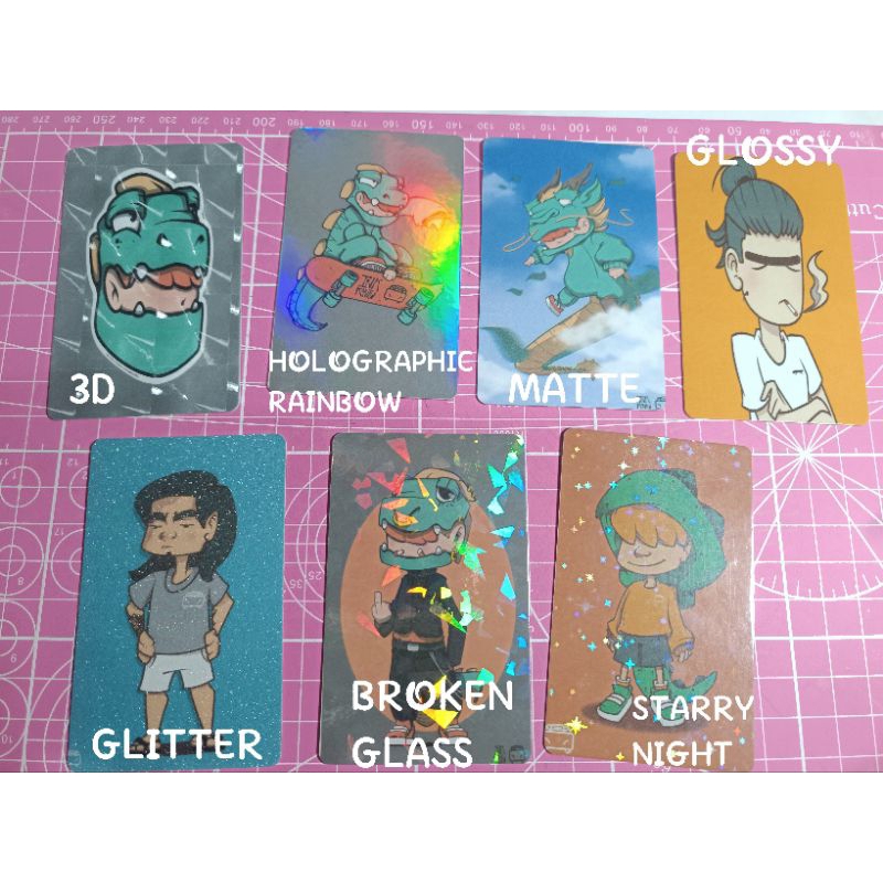Customized Photocards back-to-back print (atm size) design of your ...