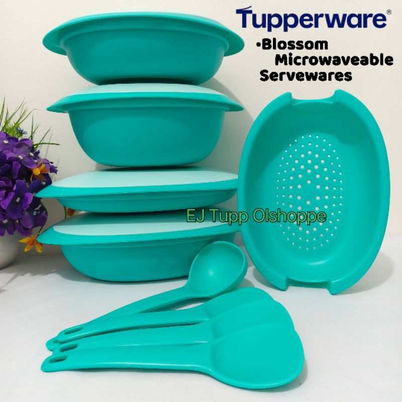 Tupperware Blossom Microwaveable Servewares | Shopee Philippines