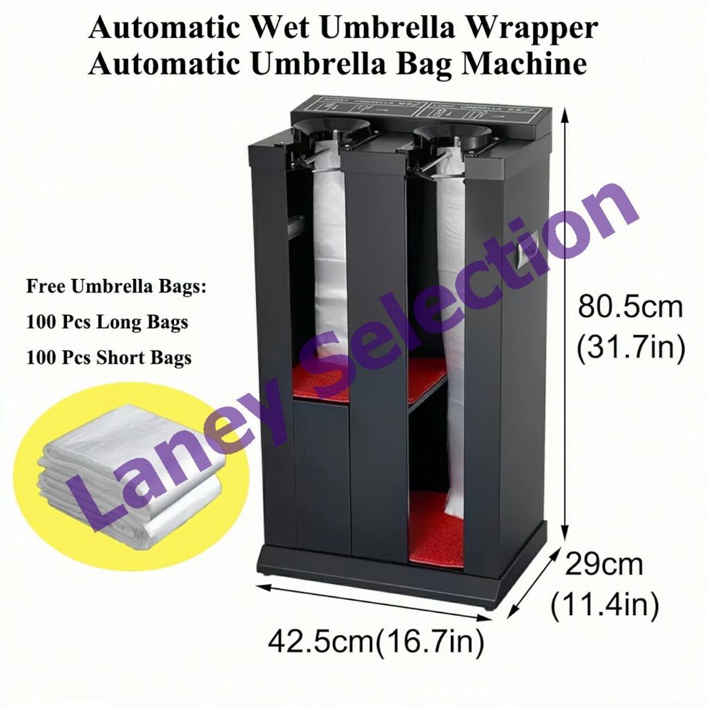 Automatic Wet Umbrella Wrapper Automatic Umbrella Bag Machine for Hotel ...