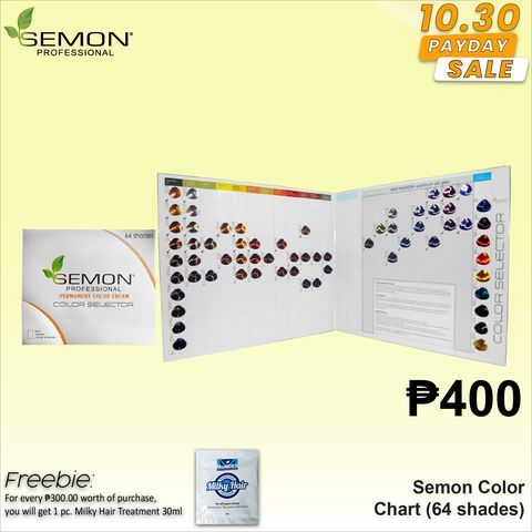 Semon Color Chart (64shades)Available Colors | Shopee Philippines