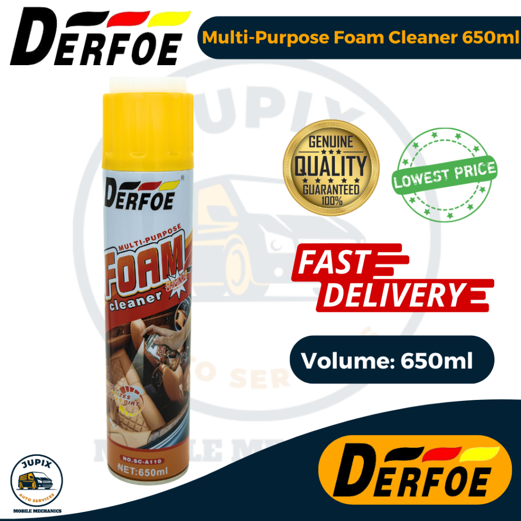 Derfoe Multi-Purpose Foam Cleaner 650ml | Shopee Philippines