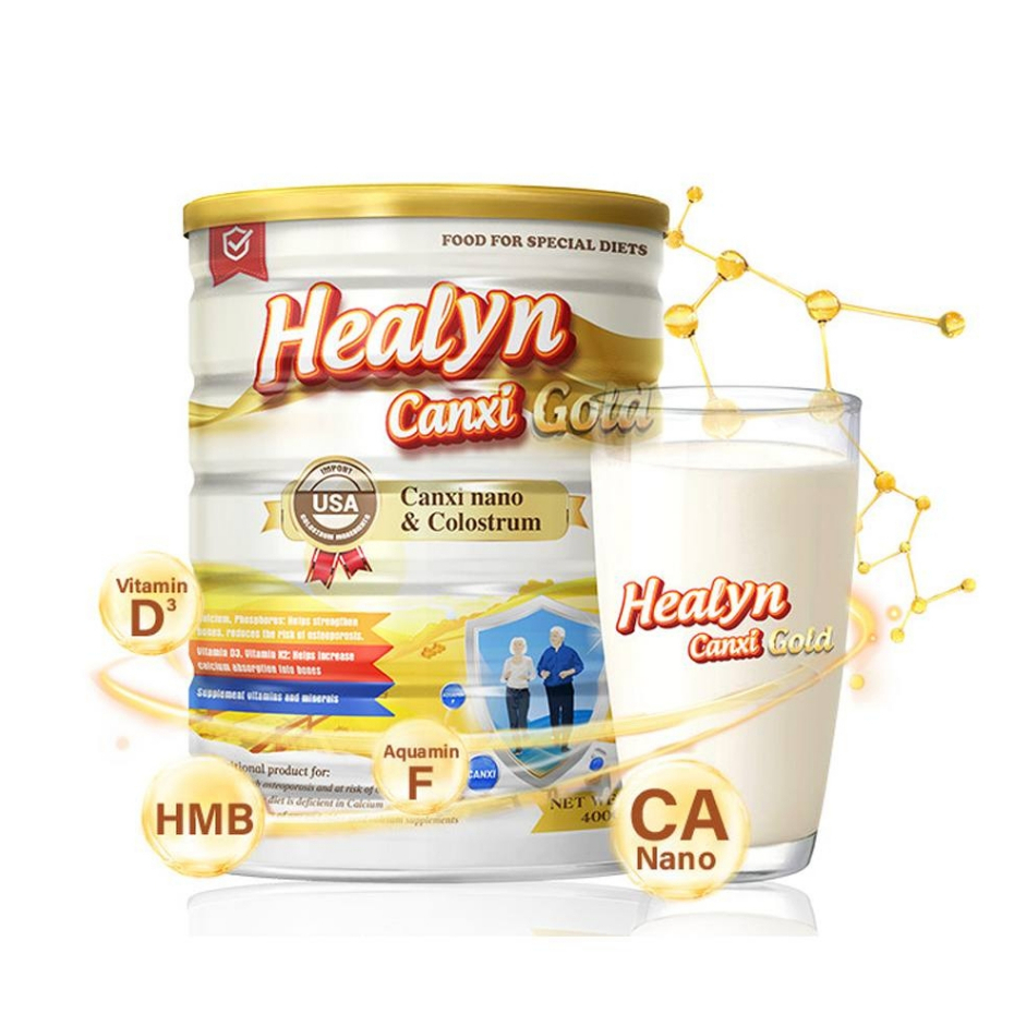 HEALYN Canxi Gold Milk 400g Colostrum Calcium Milk for Diabetic ...