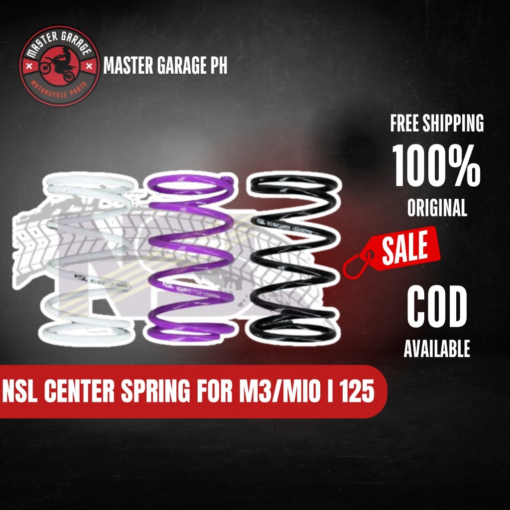 NSL CENTER SPRING FOR M3 / MIO I 125 / MIO SOUL I 125 | Shopee Philippines