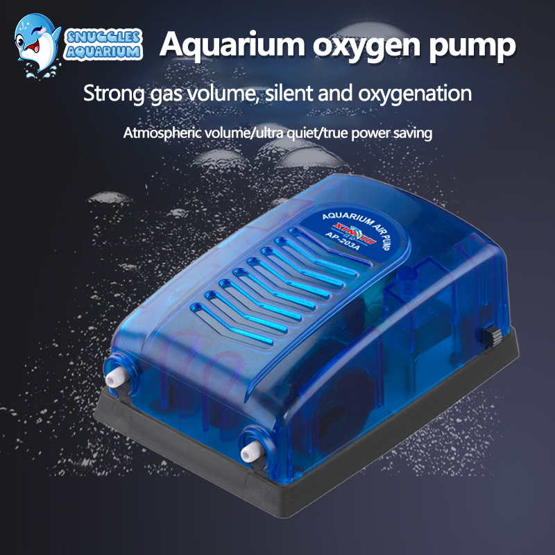Aquarium Air Pump Fish Tank Oxygen Pump Aquarium Pond Aerator ...