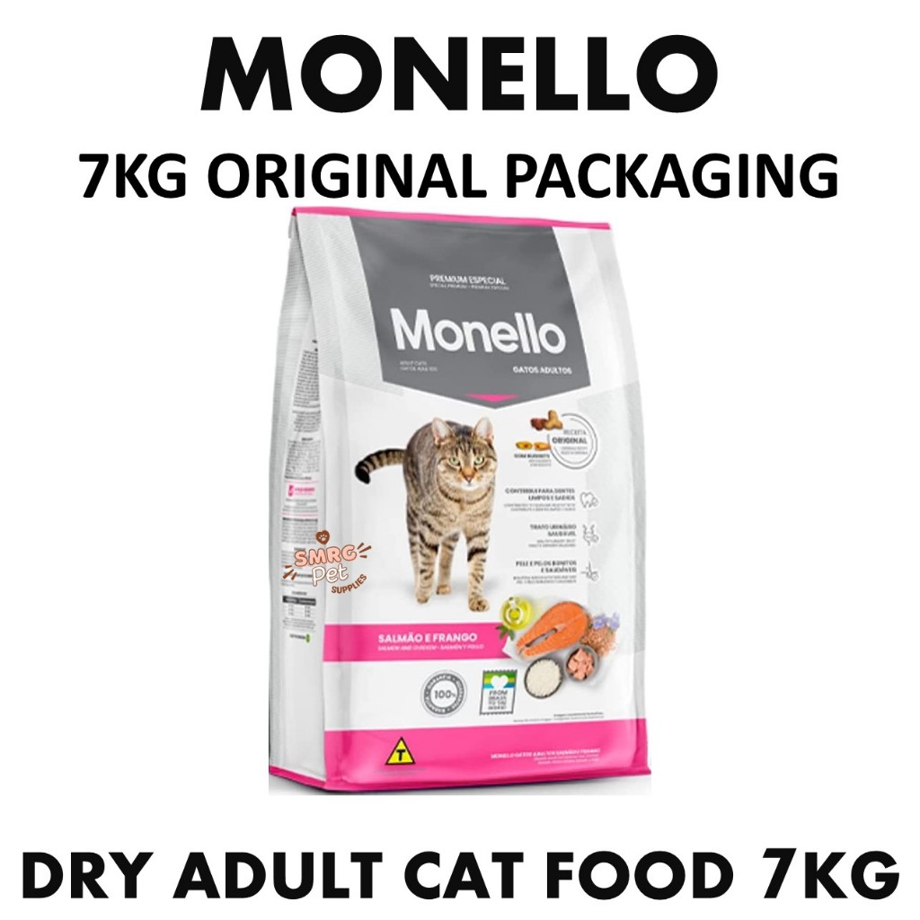 Pet Kingdom Monello Dry Cat Food Adult Cat 7Kg Original Packaging ...