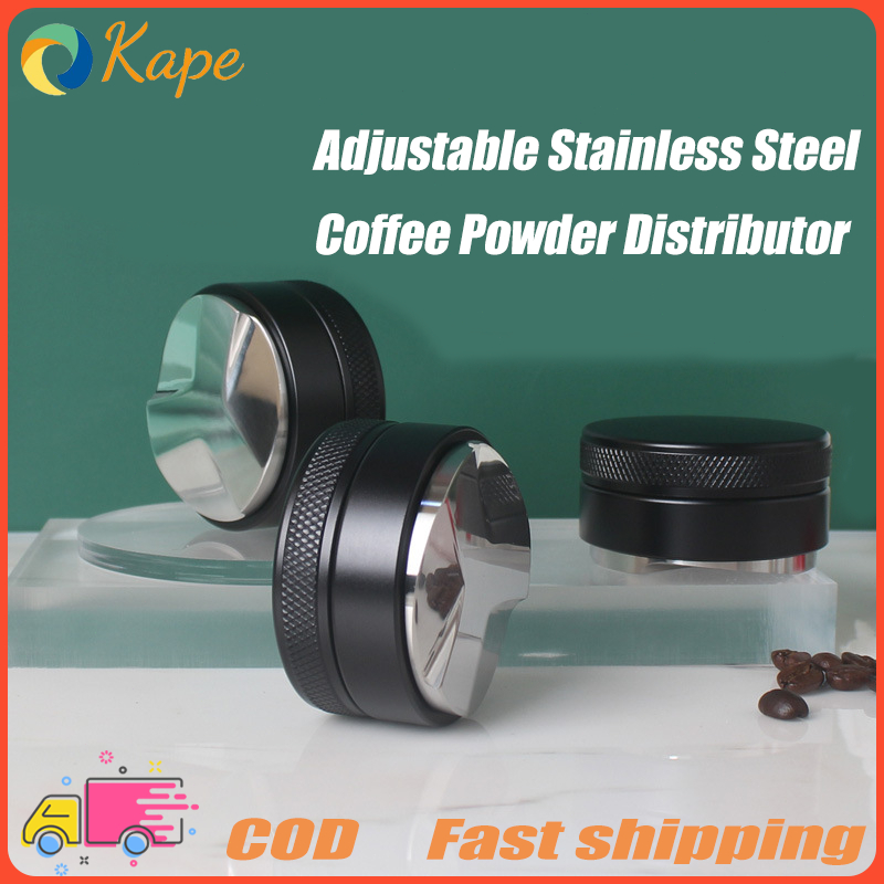 Kape 51/53/58mm Adjustable Coffee Distributor Espresso Leveler Tools ...