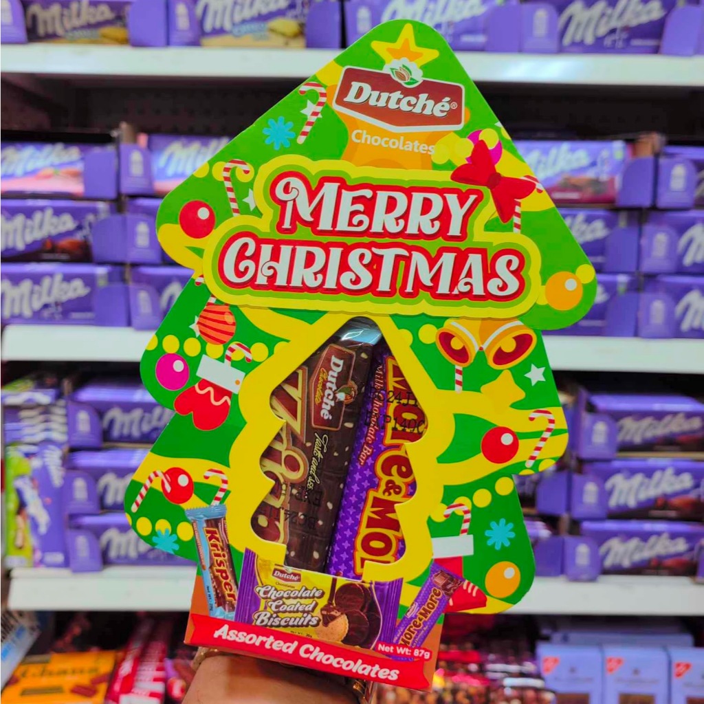 Dutche Merry Christmas Tree Chocolate Box 87g | Shopee Philippines