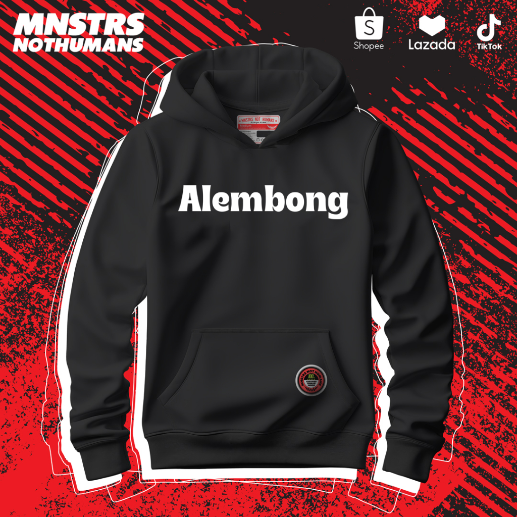 MNSTRS Not Humans - Alembong - Hoodie | Shopee Philippines