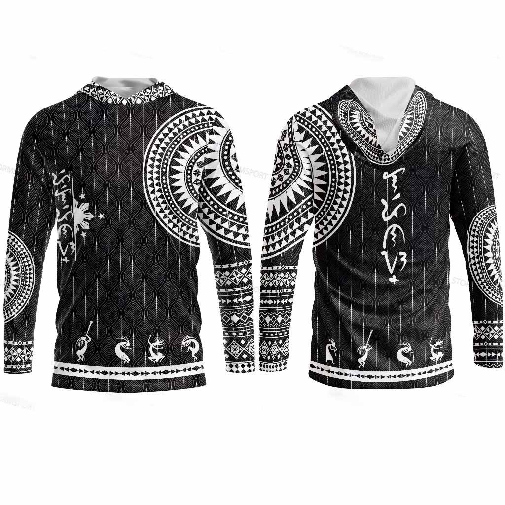 MS Warmer Jersey with Hoodie for men Motorcycle Long Sleeve Riding T-shirt Full Sublimation ...