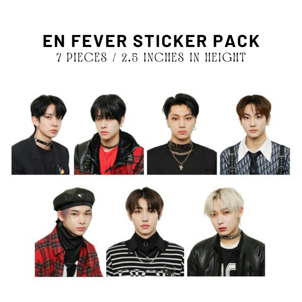 EN Fever Sticker Set - High-Quality Decorative Stickers for ...