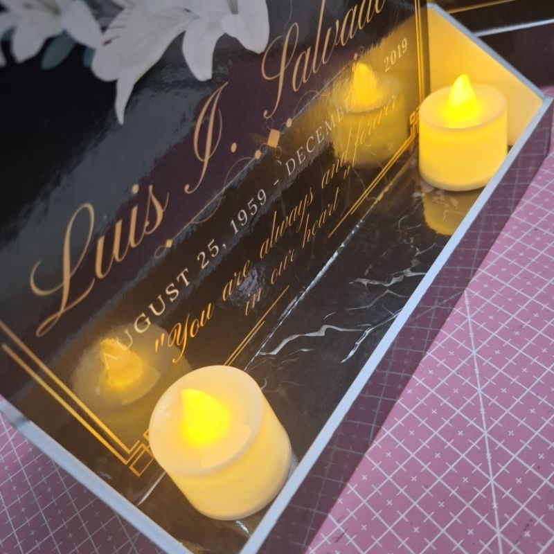 Sintra Lapida Memorial Standee A4 or A5 size | Shopee Philippines