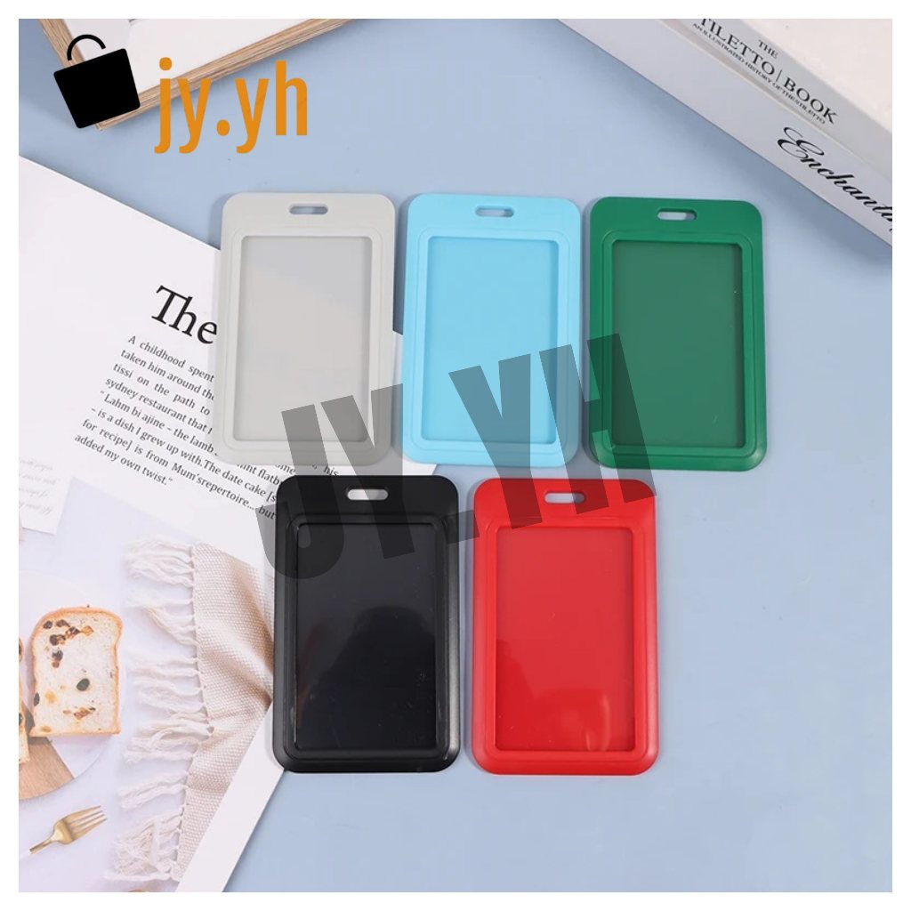 JY.YH 1pc Multi-purpose Slide ABS meteril ID Card case school student ...
