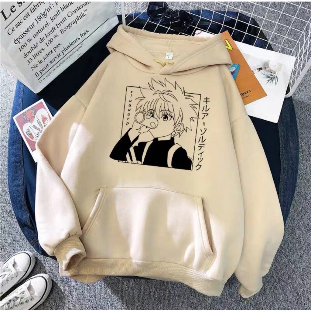 Killua hoddie jacket for men and women good quality outwear jacket ...