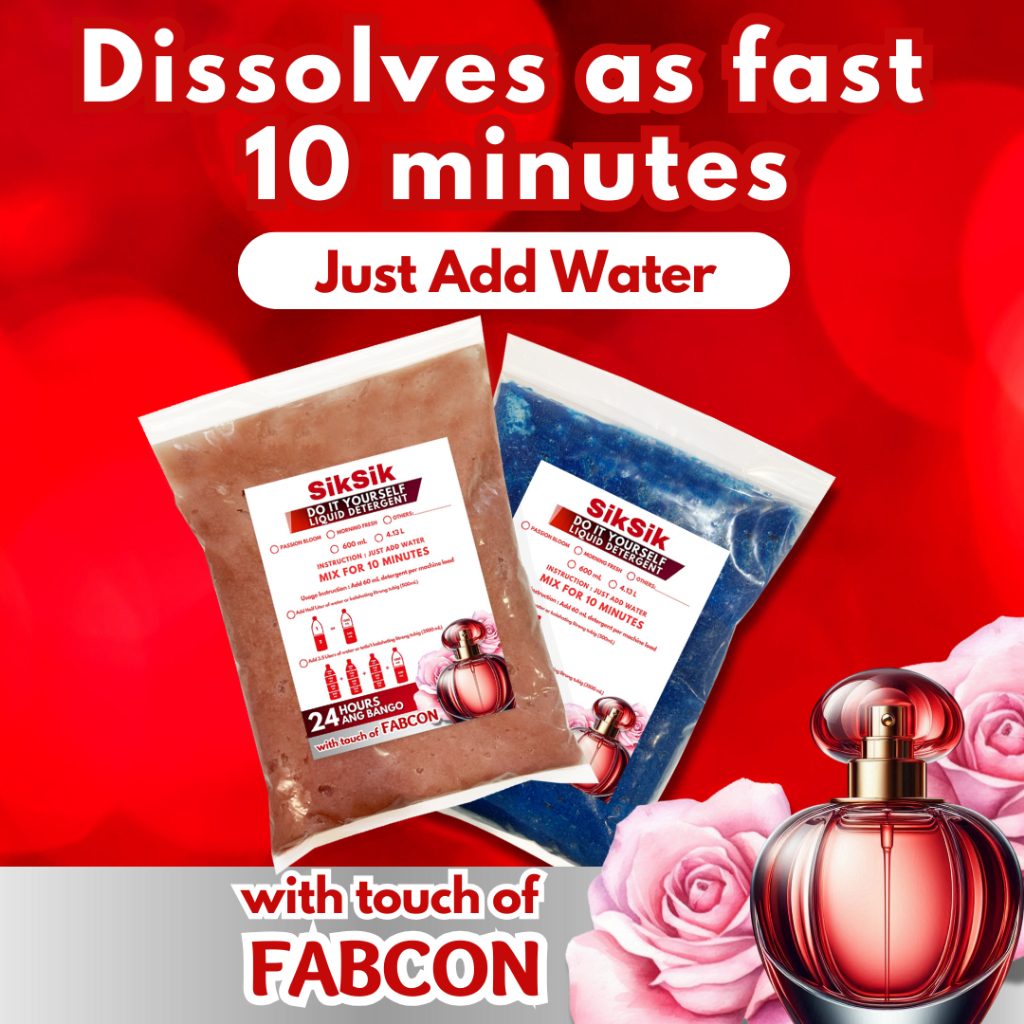 DIY Liquid Detergent with fabcon | Shopee Philippines