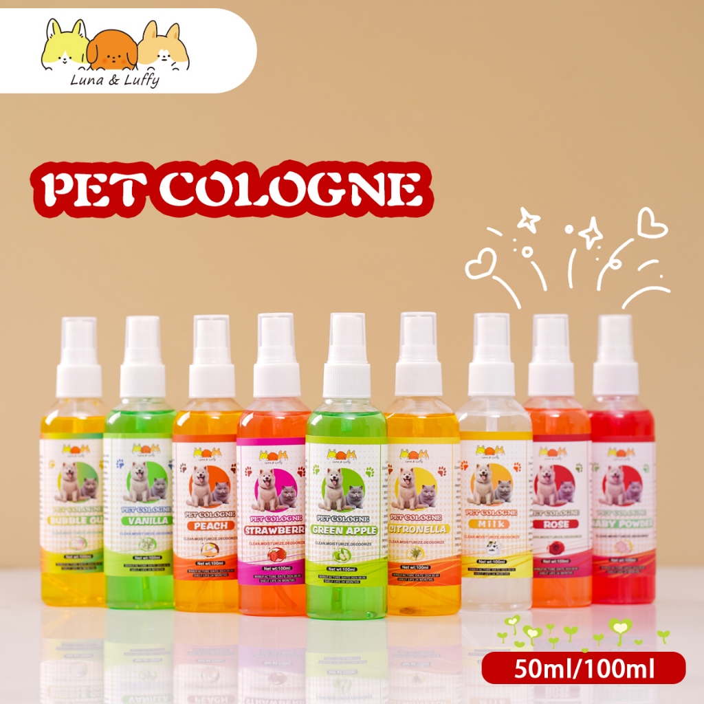 Pet Colognes with Moisturizer Spray Fur Babies Odor Eliminator for Cat ...