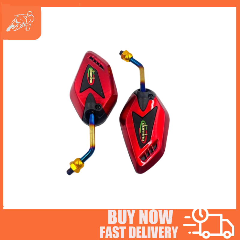 MOTORCYCLE ACCESSORIES SIDE MIRROR H3214 HONDA 1PAIR UNIVERSAL | Shopee ...