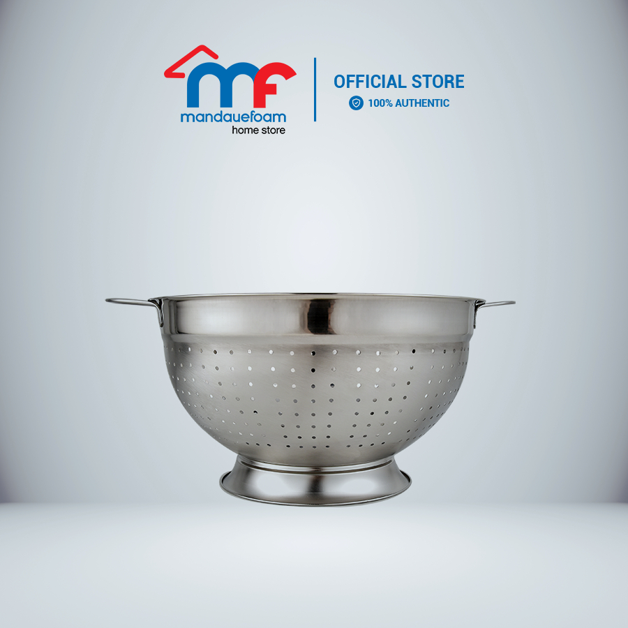 Mandaue Foam Kai Stainless Steel Colander - 24cm Diameter | Shopee ...
