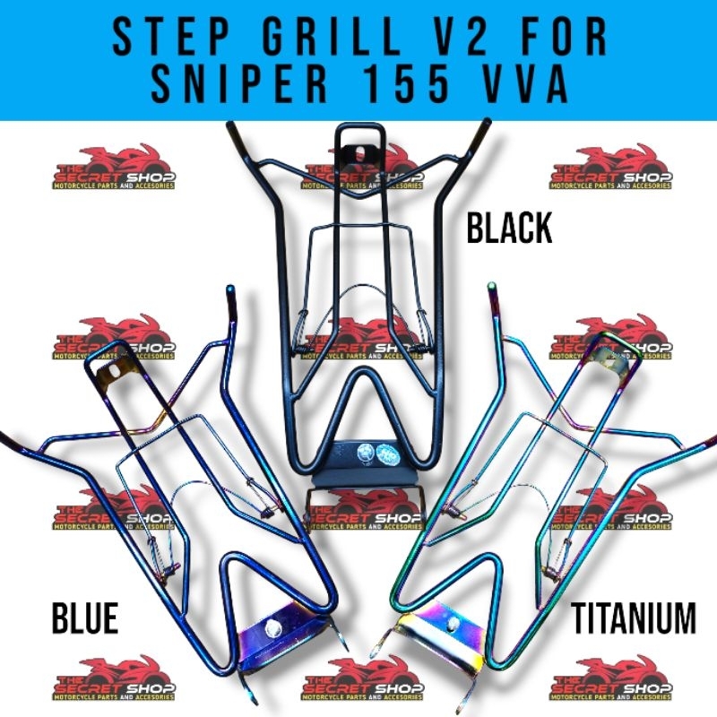 Step Grill V2 for Sniper 155 VVA | Shopee Philippines