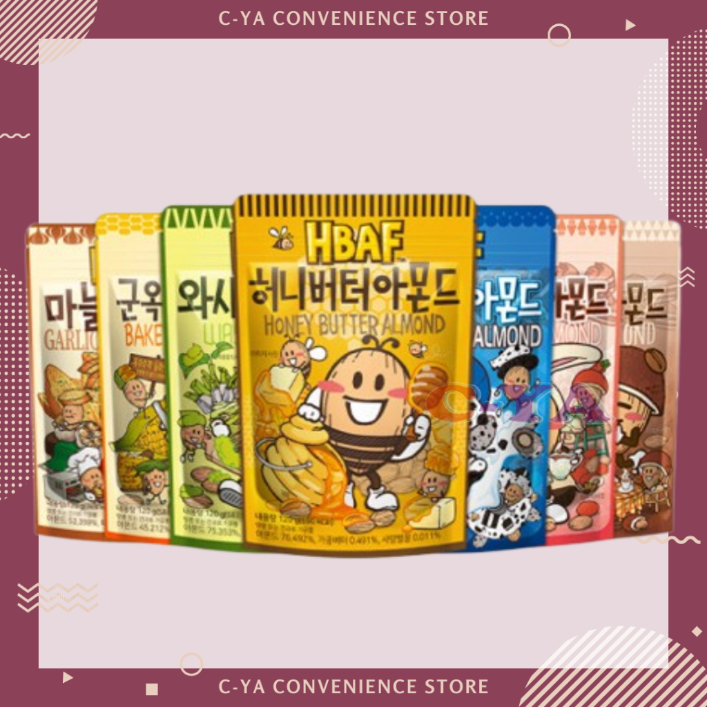 HBAF Honey Butter Almond and Friends Almonds And Mixed Nuts 190g-220g ...