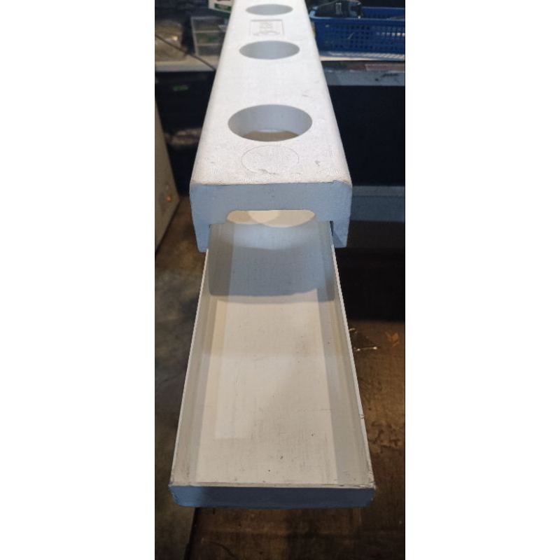 Hydroponics Nft Downspout 2.5 inches x 4 inches x 4ft (HxWxL) | Shopee ...