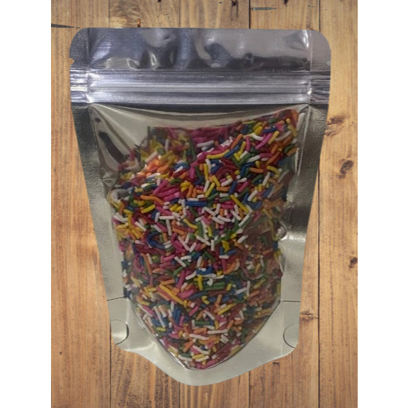 BC Sprinkle Candy Scramble Shake Toppings Cake Decor Rainbow Candy 100g ...