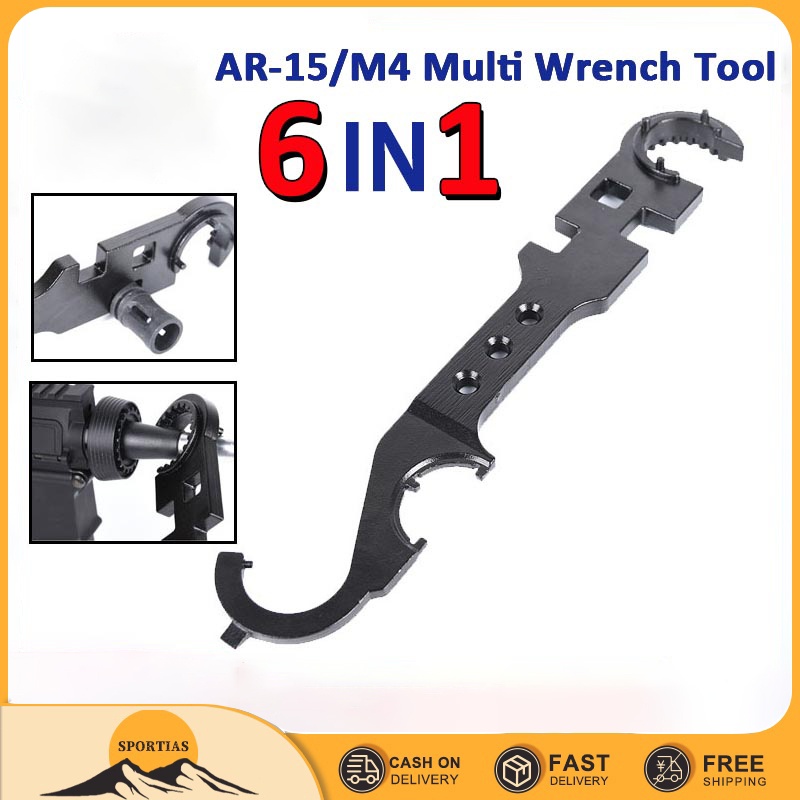 Sportias Ar15/M4 M16 Armorers Wrench Combo Armorer Spanner Tool Outdoor ...