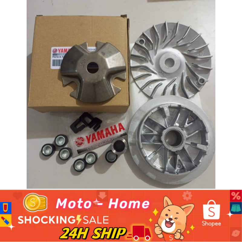 【24H SHIP】PULLEY SET (2DP) YAMAHA Nmax V1,v2/ AEROX v1,v2 | Shopee Philippines