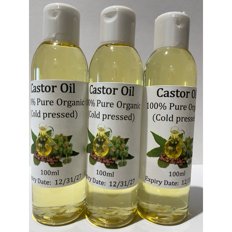 Castor Oil 100% Pure 100/150ml | Shopee Philippines