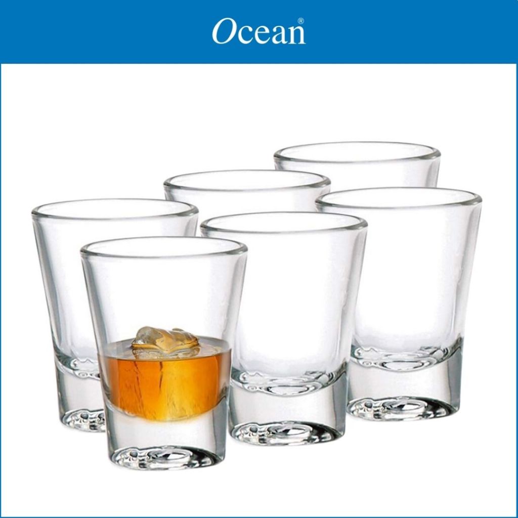 Ocean Glassware Solo Shot Glass Drinking Glass Shotglass 60 Ml (Set Of ...