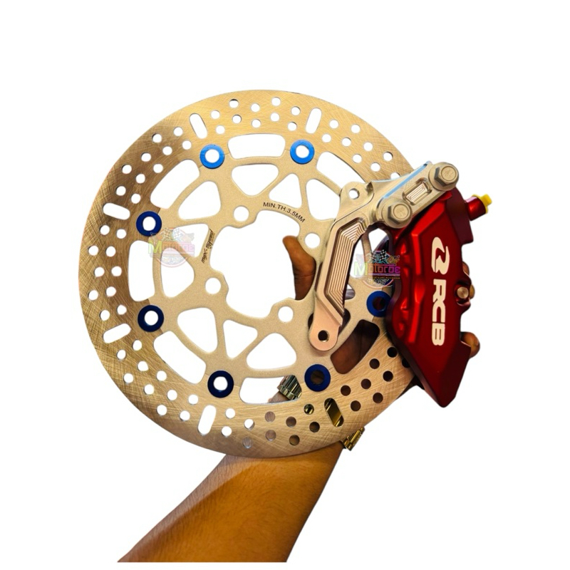 RCB R1 4-POT CALIPER WITH CNC BRACKET AND BIG DISC (260mm) | Shopee ...