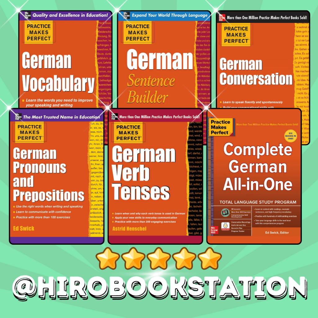 Practice Makes Perfect: German Language Series Textbooks - A4 & A5 ...