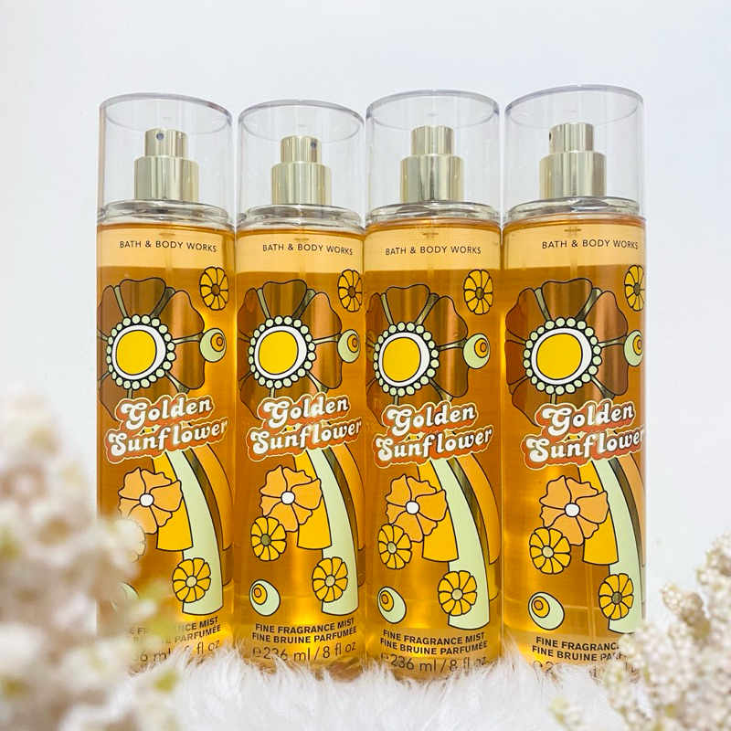 GOLDEN SUNFLOWER Fine Fragrance Mist 236 ML | Shopee Philippines