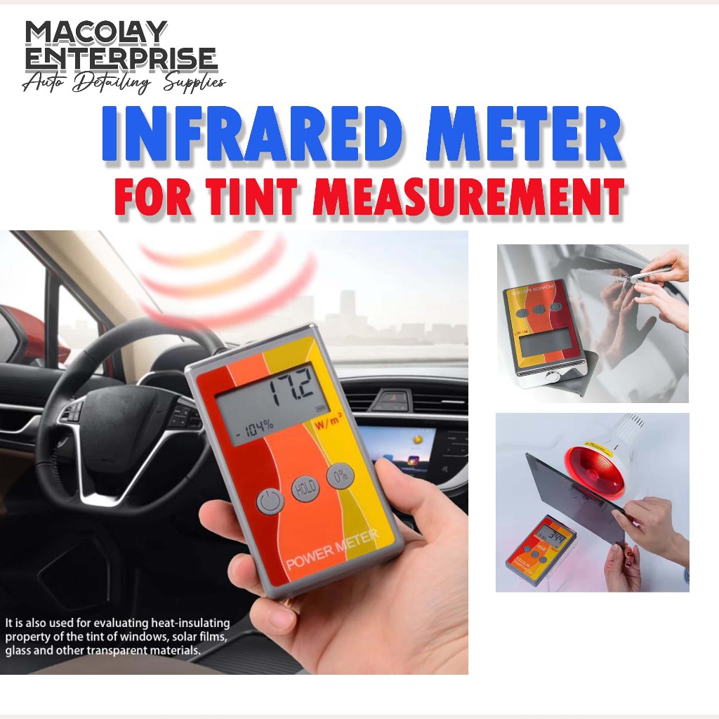 LT-013 IR Power Meter Infrared Radiation Test Meter for Car Tint ...