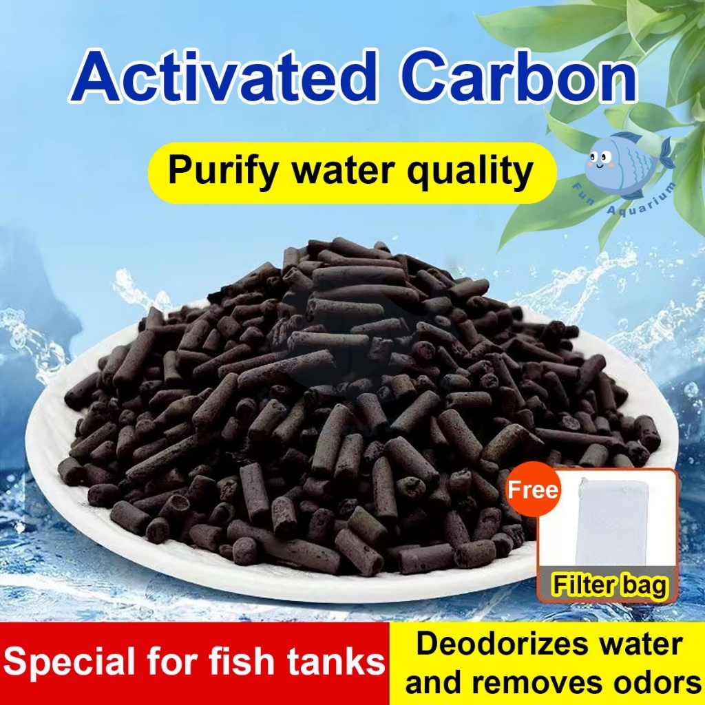 Aquarium Activated Carbon Fish Tank Filter Media Activated Carbon ...