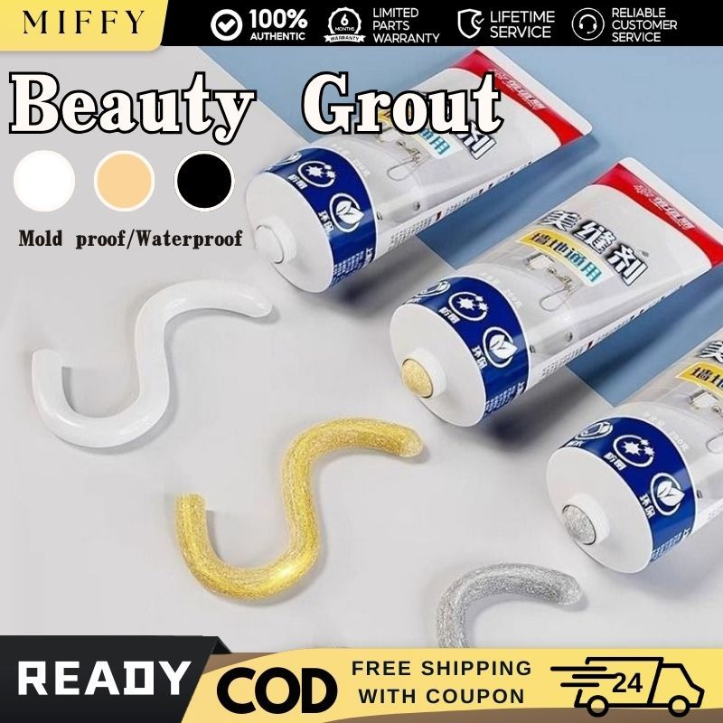 MIFFY Tile Gap Beauty Grout 250g Epoxy Sealant Aide Repair Grout Aide Repair Tile Professional ...