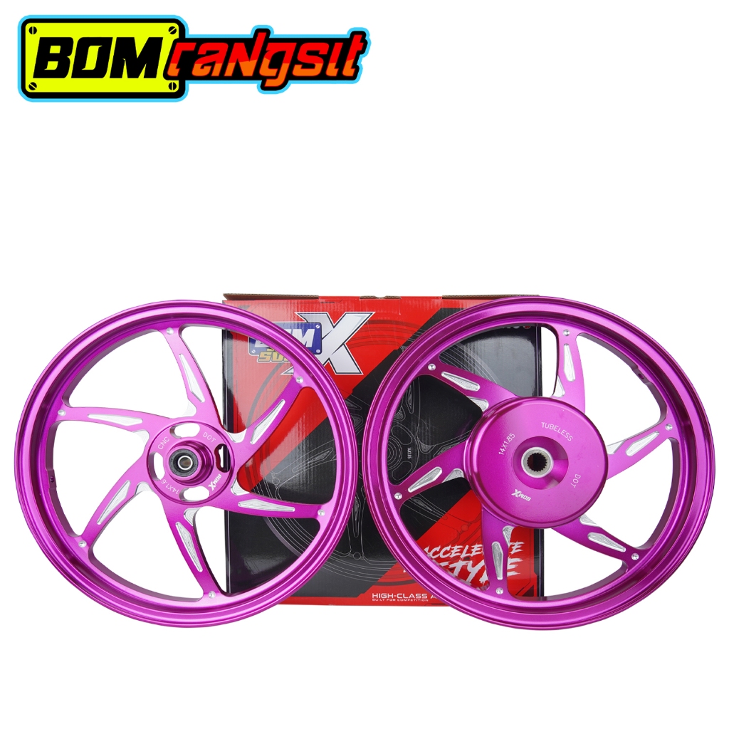 Bom Rangsit mags only for motorcycle Cnc Mags CLICK 125/150 / BEAT FI ...
