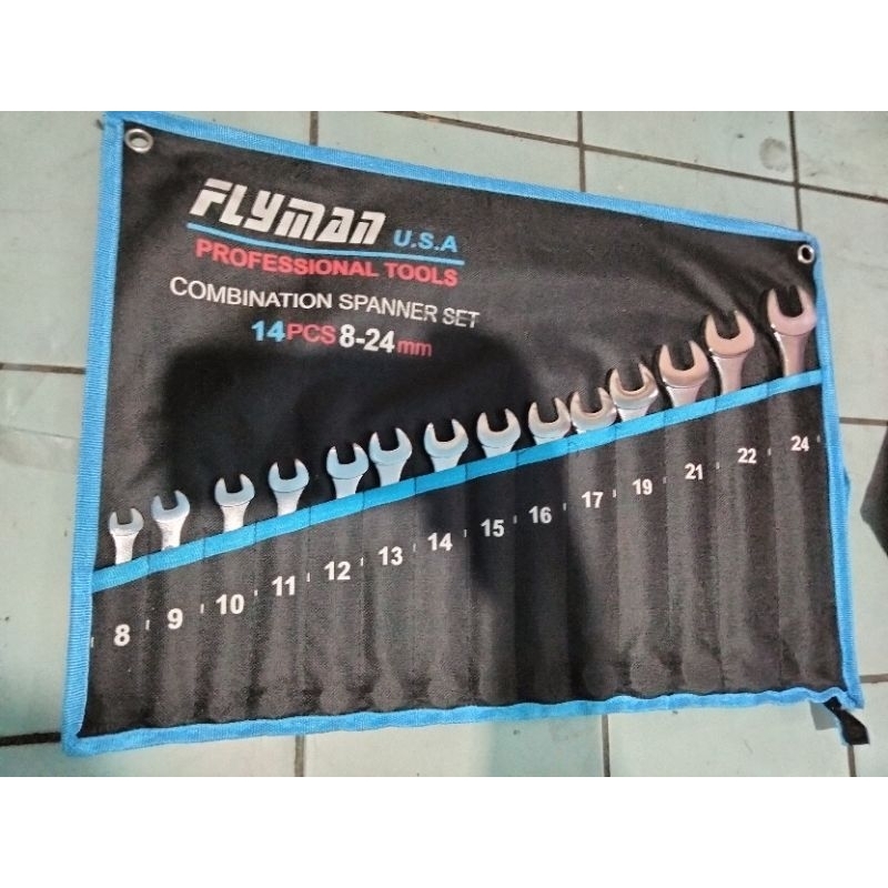 flyman original 14pcs combination wrench heavy duty | Shopee Philippines