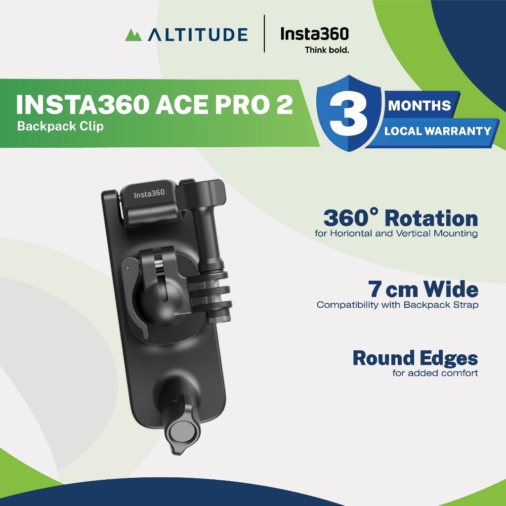 Insta360 Backpack Clip | Shopee Philippines