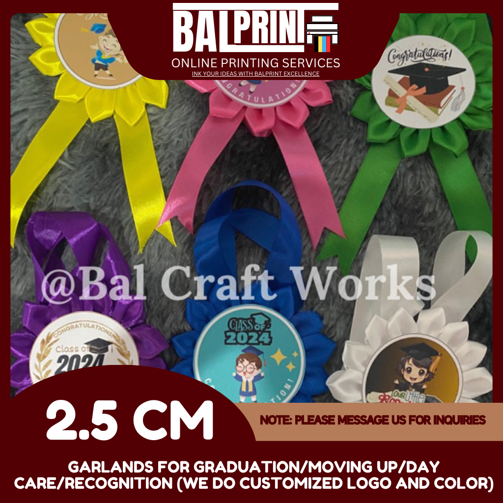 Garlands for graduation/moving up/day care/recognition (we do ...