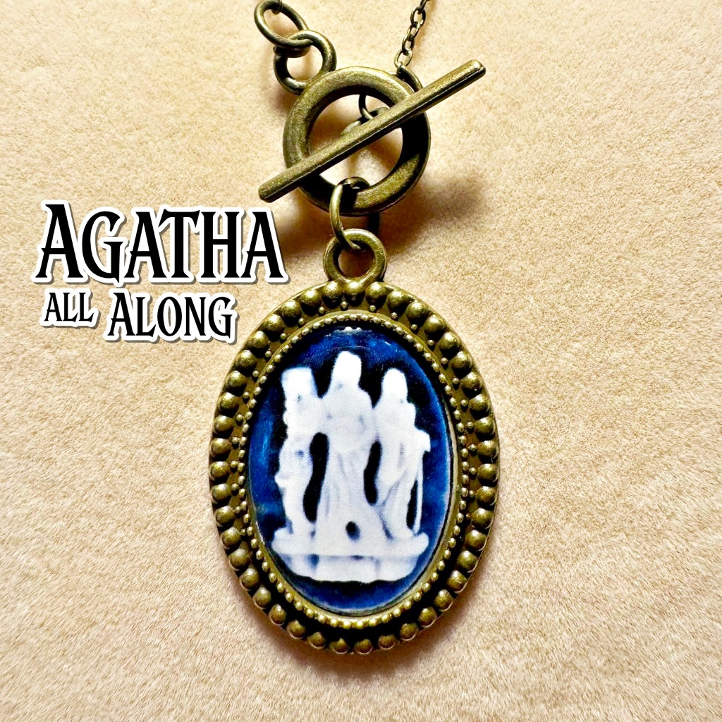 Agatha Harkness Necklace | Triple Goddess & Three Graces Cameo | witch ...