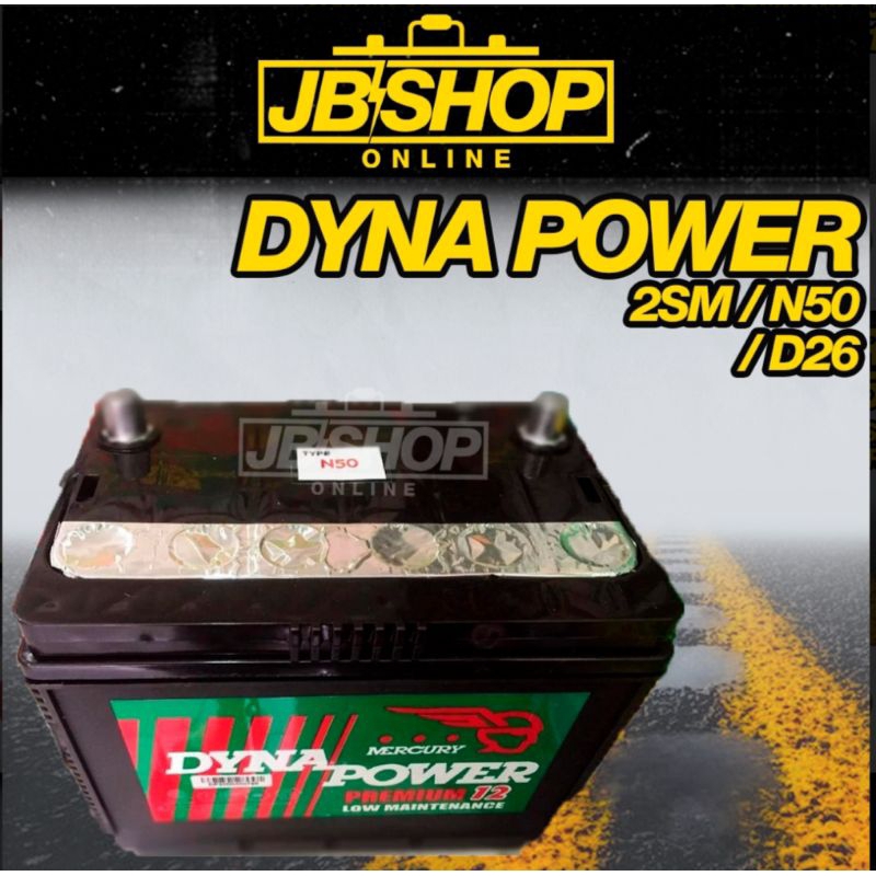 2SM / N50 / D26 DYNA POWER PREMIUM LOW MAINTENANCE | Shopee Philippines