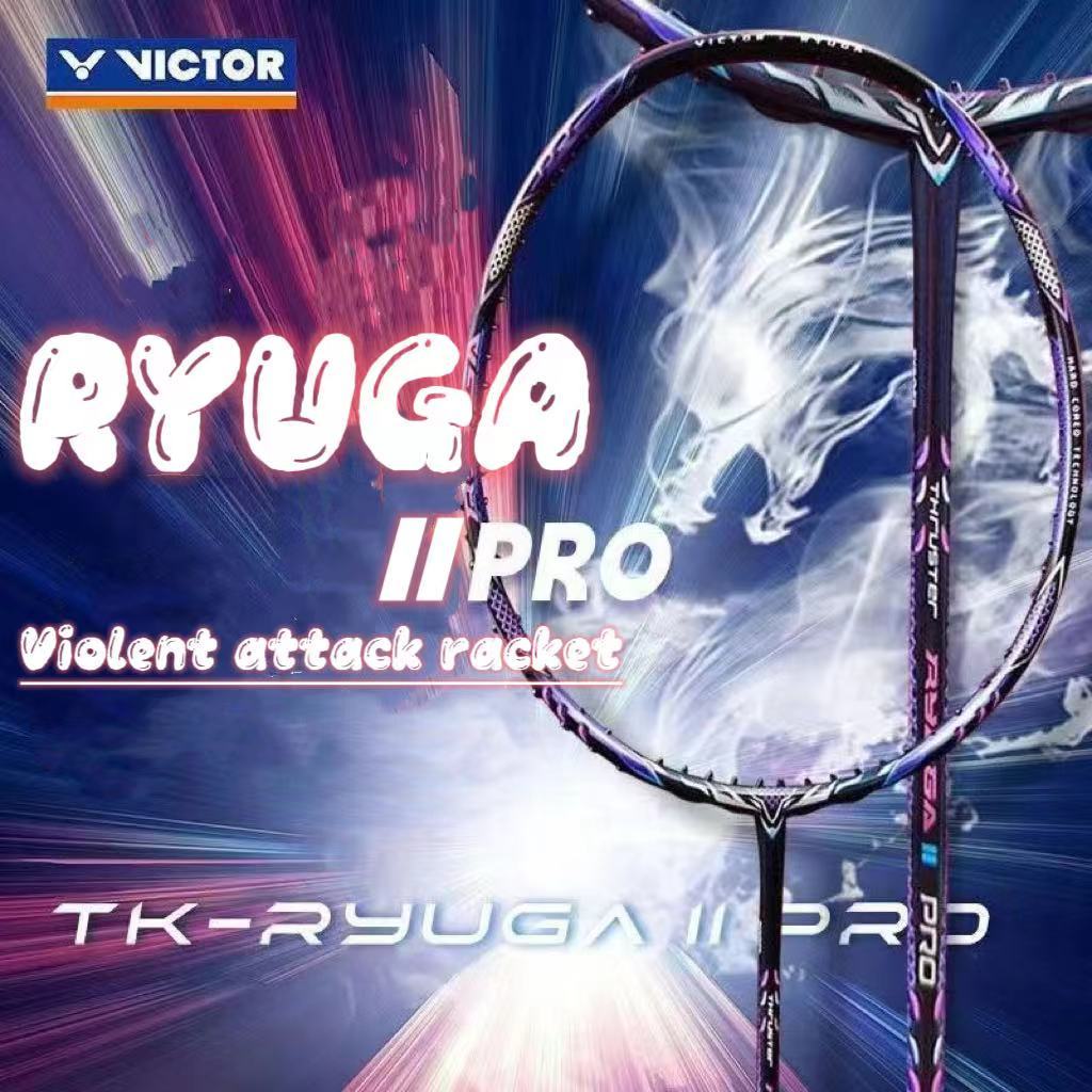 VICTOR THRUSTER TK-RYUGA II PRO with String Grip TK-RYUGA 4U Carbon ...