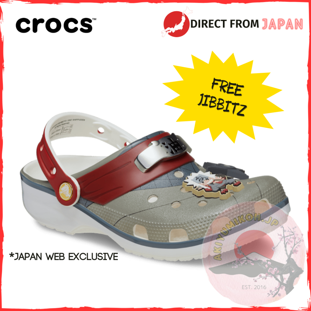 DIRECT FROM JAPAN CROCS │ Naruto JIRAIYA Classic Clog | Shopee Philippines