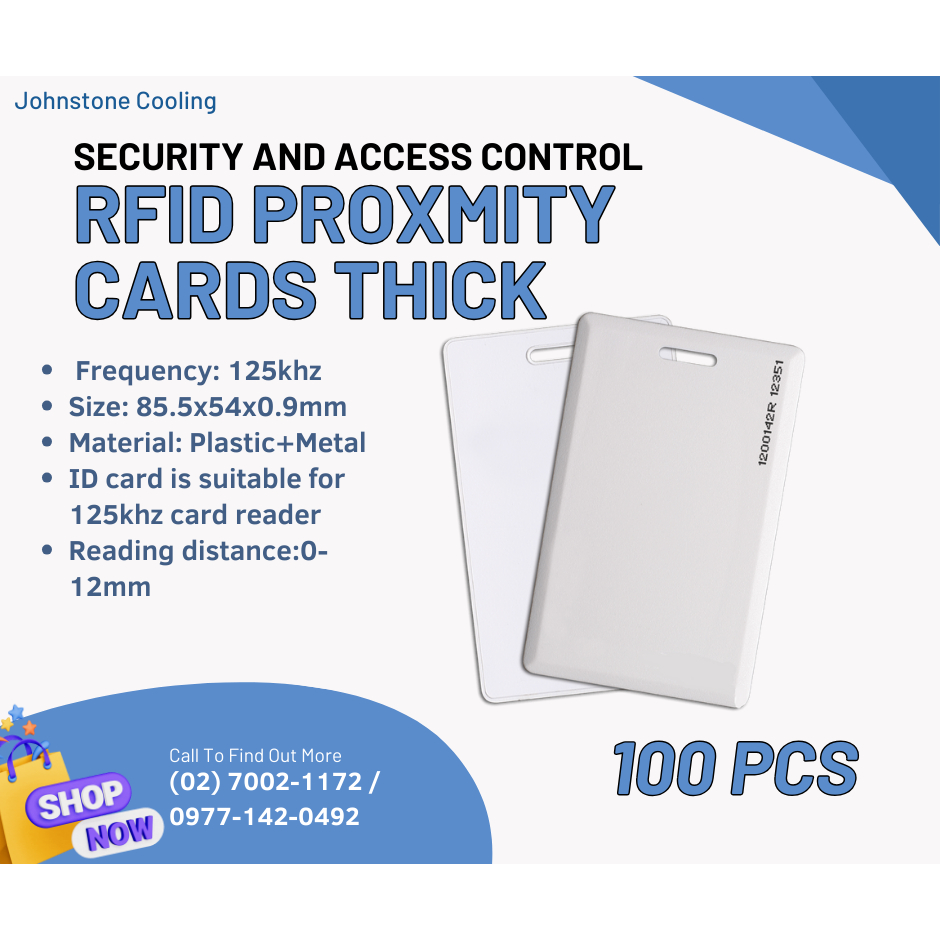 THICK Premium Quality RFID Card, EM Proximity card, 125khz, RFID ID ...