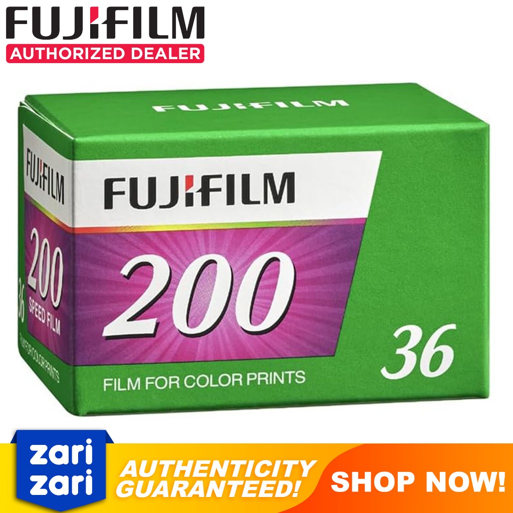 FUJIFILM 200 Speed C200 35mm 135 Format ISO 200 Colored Negative Film ...