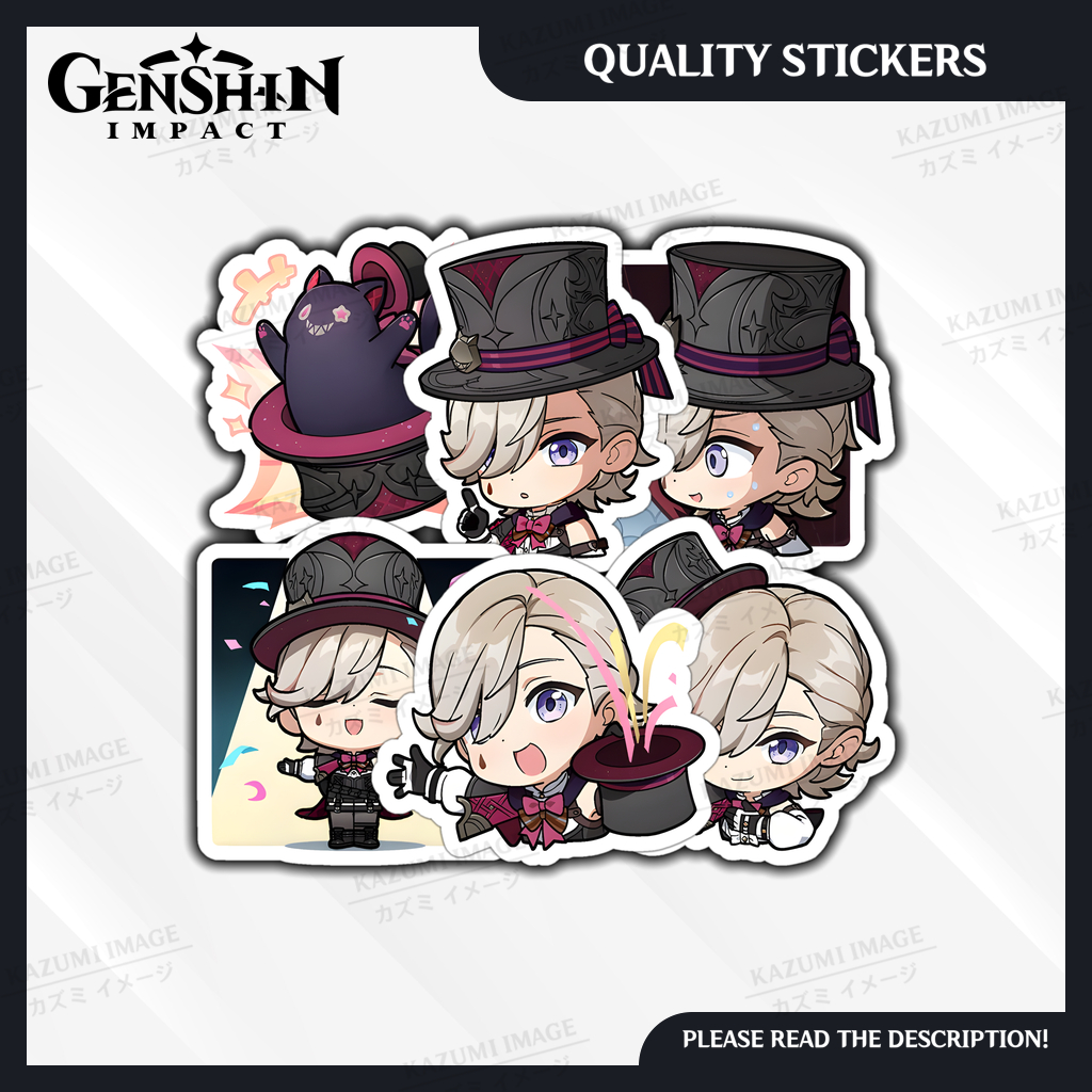 Lyney - Genshin Impact Emoji Stickers | Shopee Philippines