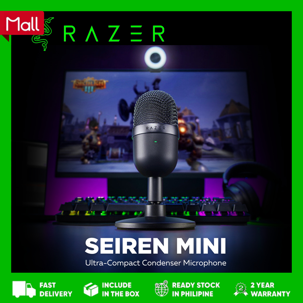 Razer Seiren Mini Razer Mic Razer Microphone Razer Ultra-compact ...