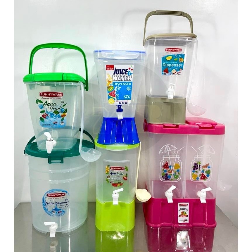 SunnyWare Water Juice Dispenser w/free Ladle | Shopee Philippines